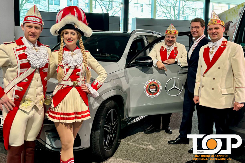 45 Jahre Partnerschaft: Wagenübergabe Prinzen-Garde | Top-Köln